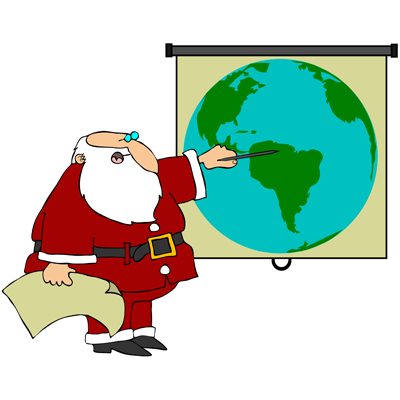 Following Santa | Track Santa's Position